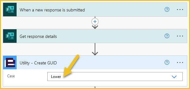 Create upper and lower case GUID's in Power Automate — Encodian