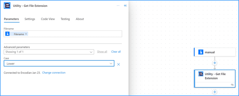 Get the file extension of a filename in Power Automate — Encodian