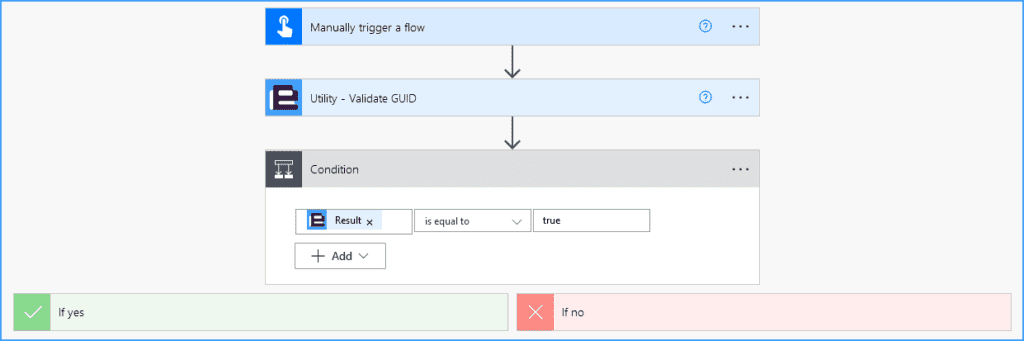 Validate a GUID in Power Automate — Encodian
