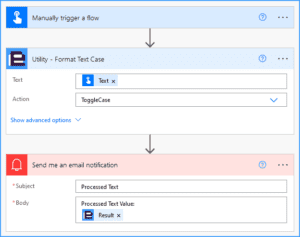 Format Text Case in Power Automate — Encodian
