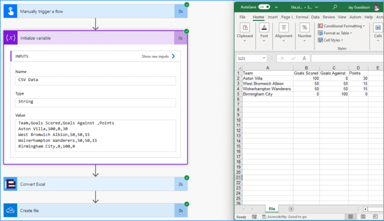 Convert CSV Files and CSV Data to a Microsoft Excel (XLSX) File — Encodian