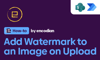 Add a Text Watermark to an Image on Upload to SharePoint