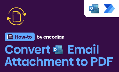 Convert email attachments to PDF then attach to a new email