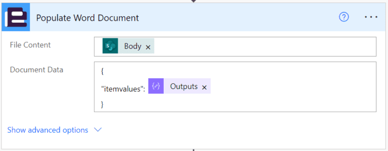 Generate Word Documents With Repeating Tables Using Power Automate