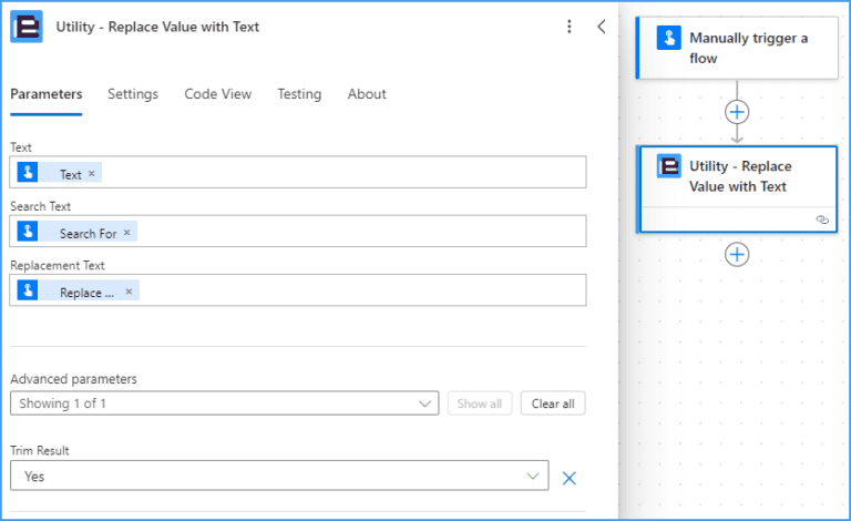Replace values in text using Power Automate — Encodian