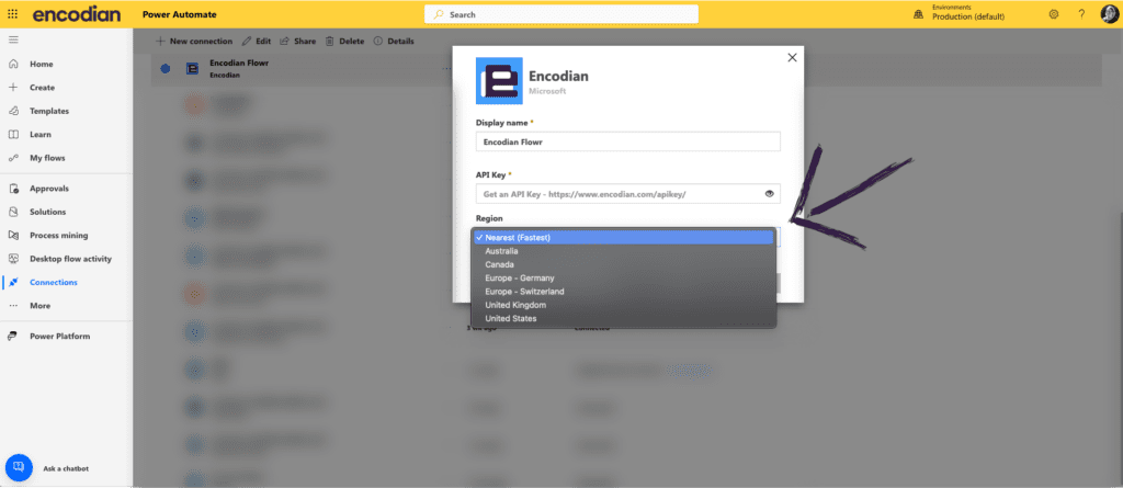 How to choose your Datacentre for Encodian Flowr — Encodian