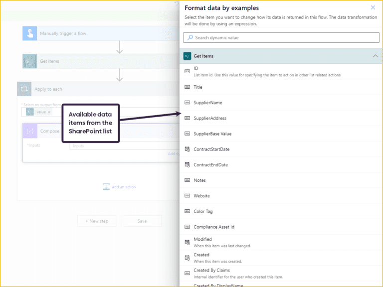 Power Automate Expressions - Format by Example — Encodian
