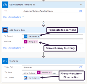 Add Rows to Excel and CSV Files with Power Automate - Encodian