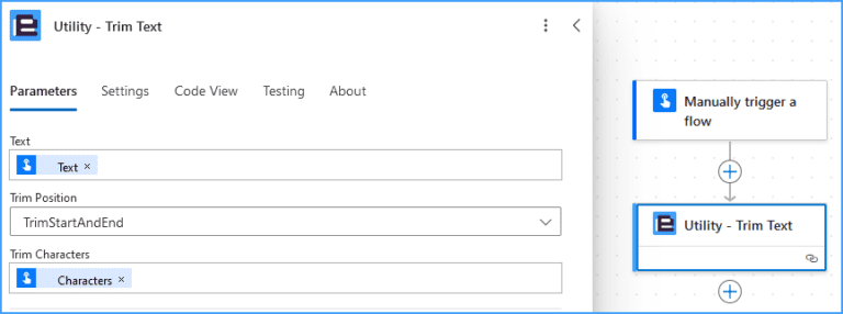 Trim text in Power Automate — Encodian