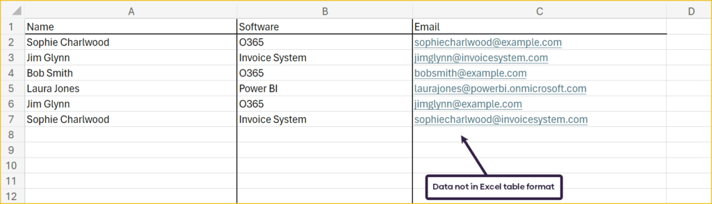 Delete Rows from Microsoft Excel with Power Automate