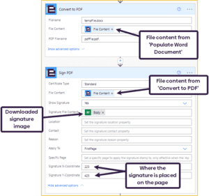 Create and Sign PDFs from Power Apps — Encodian