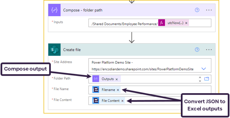 Convert JSON to Microsoft Excel — Encodian