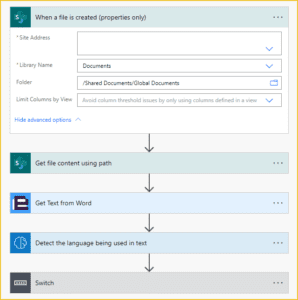 Determine languages with Power Automate and Microsoft AI — Encodian