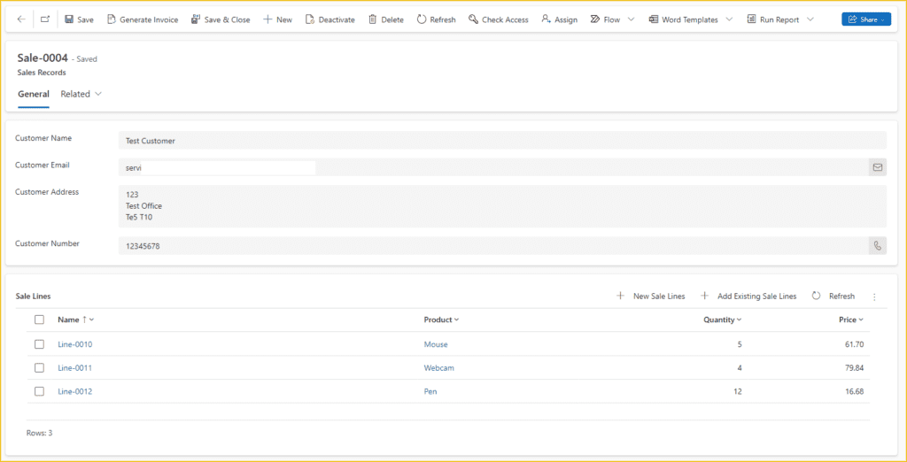 Populate Business Data in Excel Files using Power Automate — Encodian