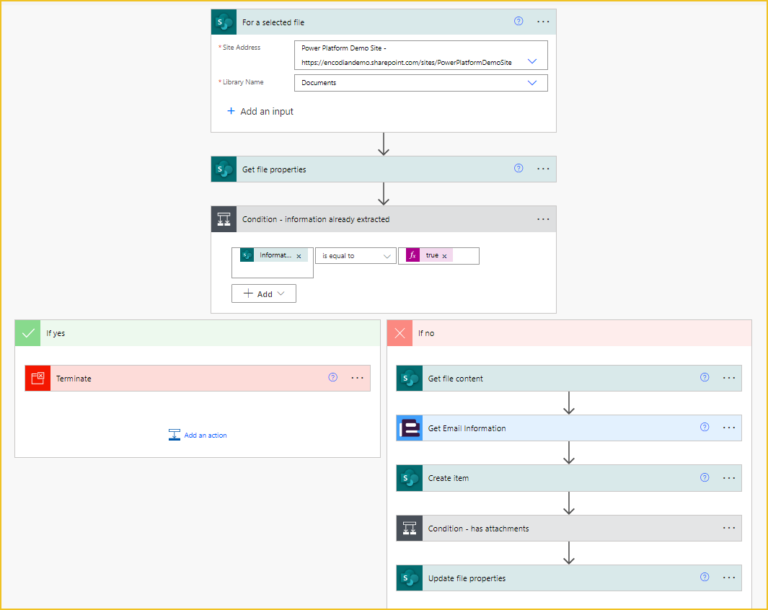 Extract Email Metadata & Email Attachments with Power Automate