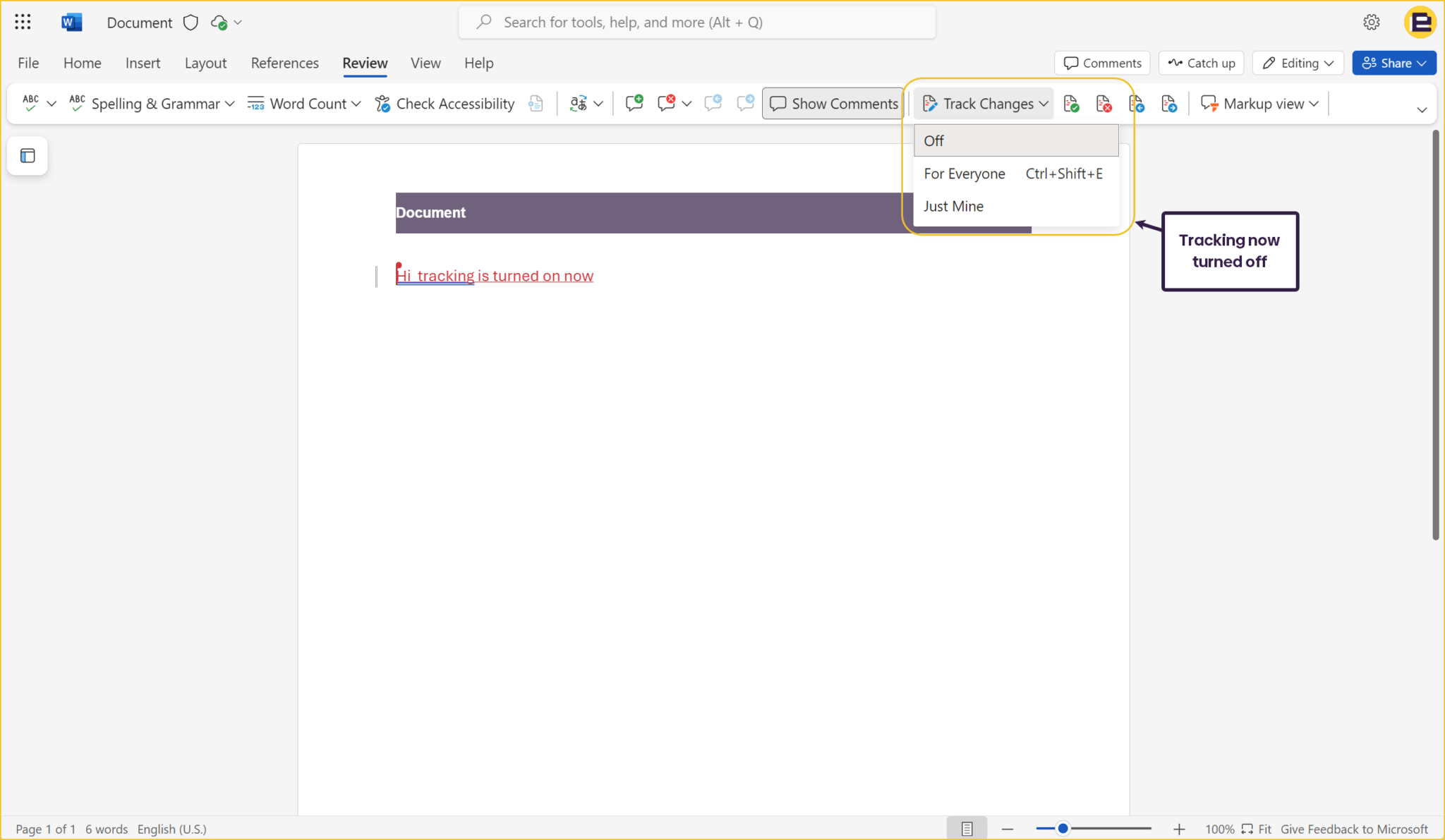 Tracked Changes and Headers/Footers: automating Microsoft Word