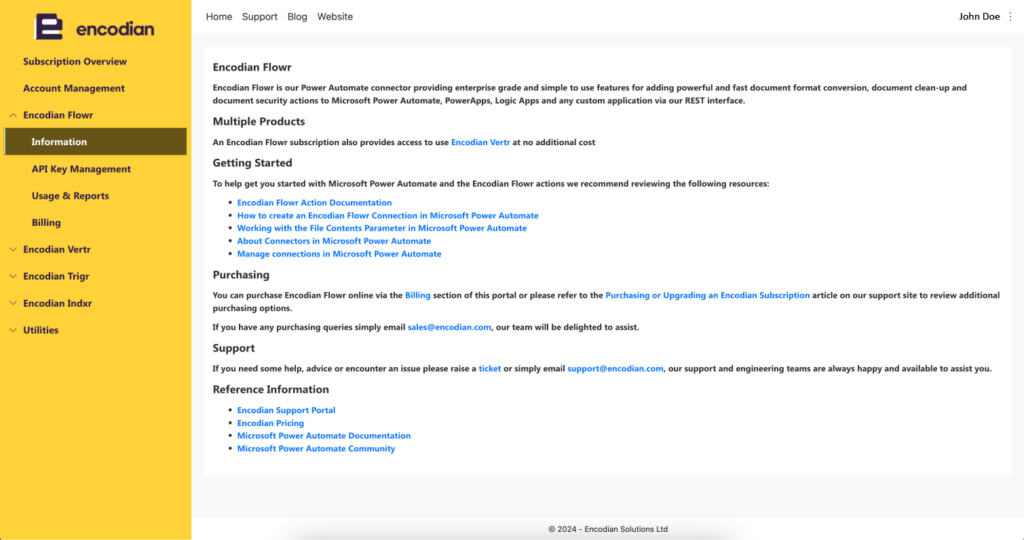 A Comprehensive Guide To The Encodian Account Portal — Encodian