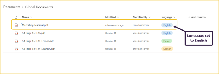 Translate Files in Power Automate with Encodian Flowr — Encodian